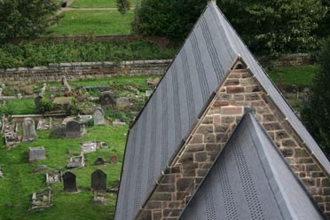 Re-roofing St Mary's Bushbury Church Dreadnought Tiles