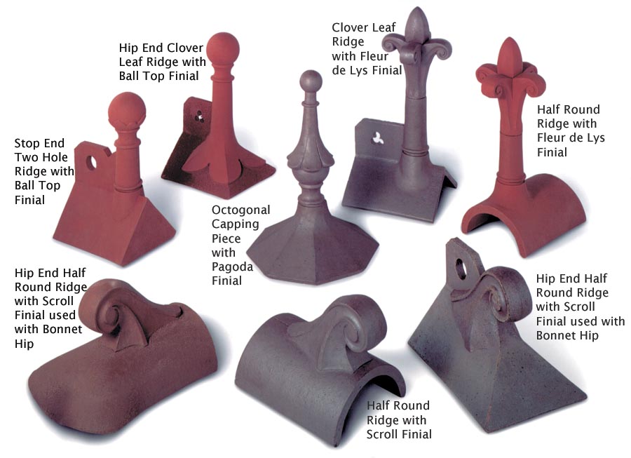 Dreadnought Tiles range of ornamental finials