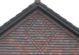 Best practice for vertical tiling details using clay