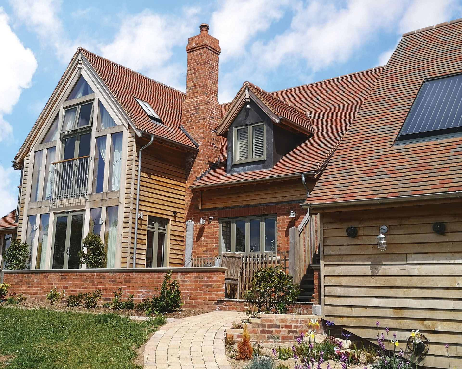 Dreadnought Tiles gallery of mixed colour roofs