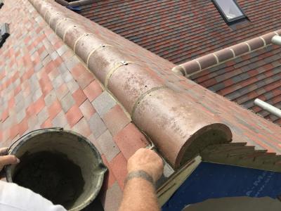 Dreadnought's range of clay ridge tiles